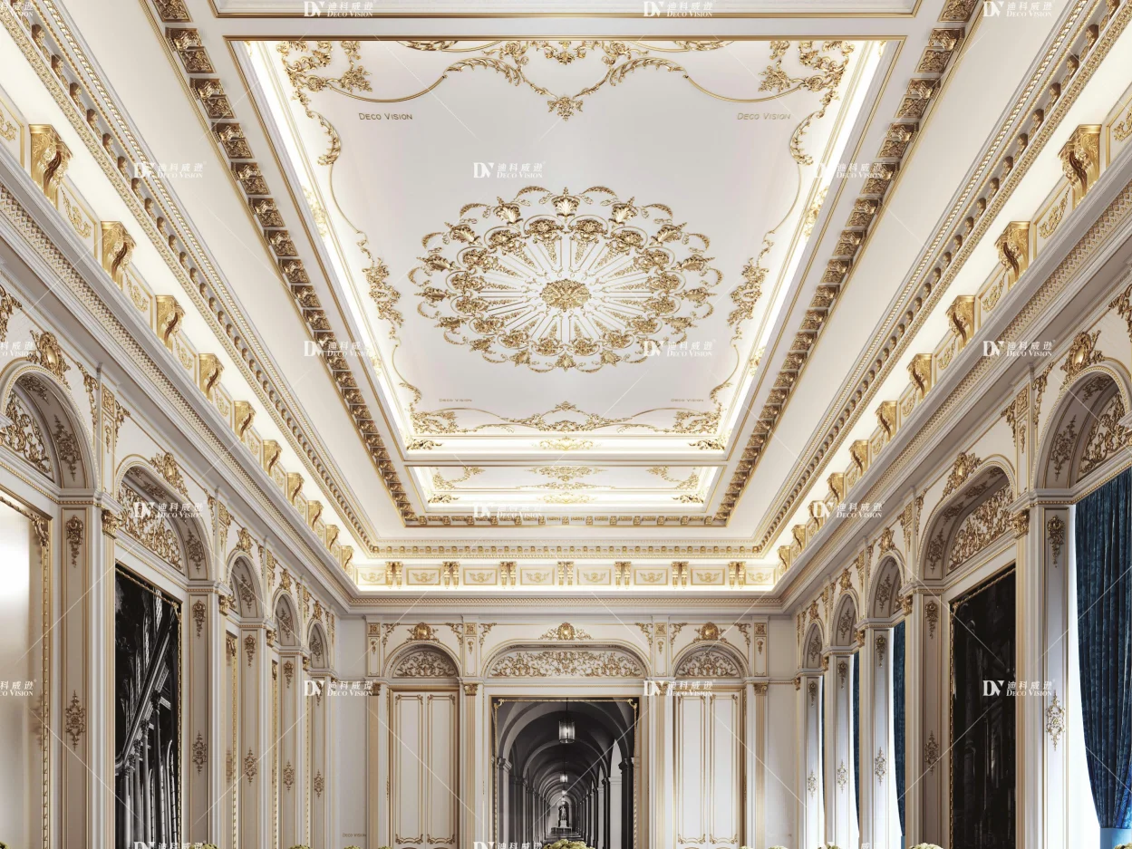 H Decovision French Style Home Decoration Waterproof And Fireproof ...