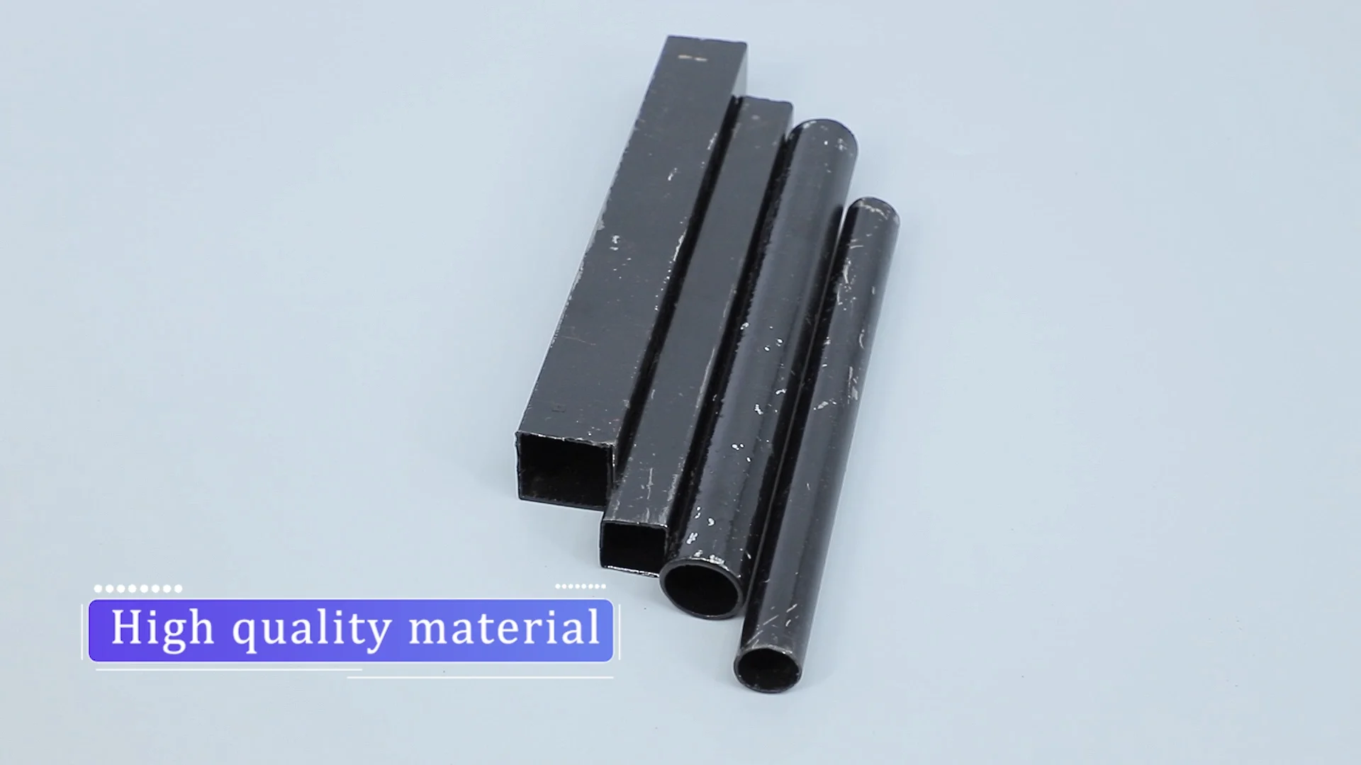 Ms Erw Hollow Section Square Rectangle Round Pipe Hollow Iron Pipe ...