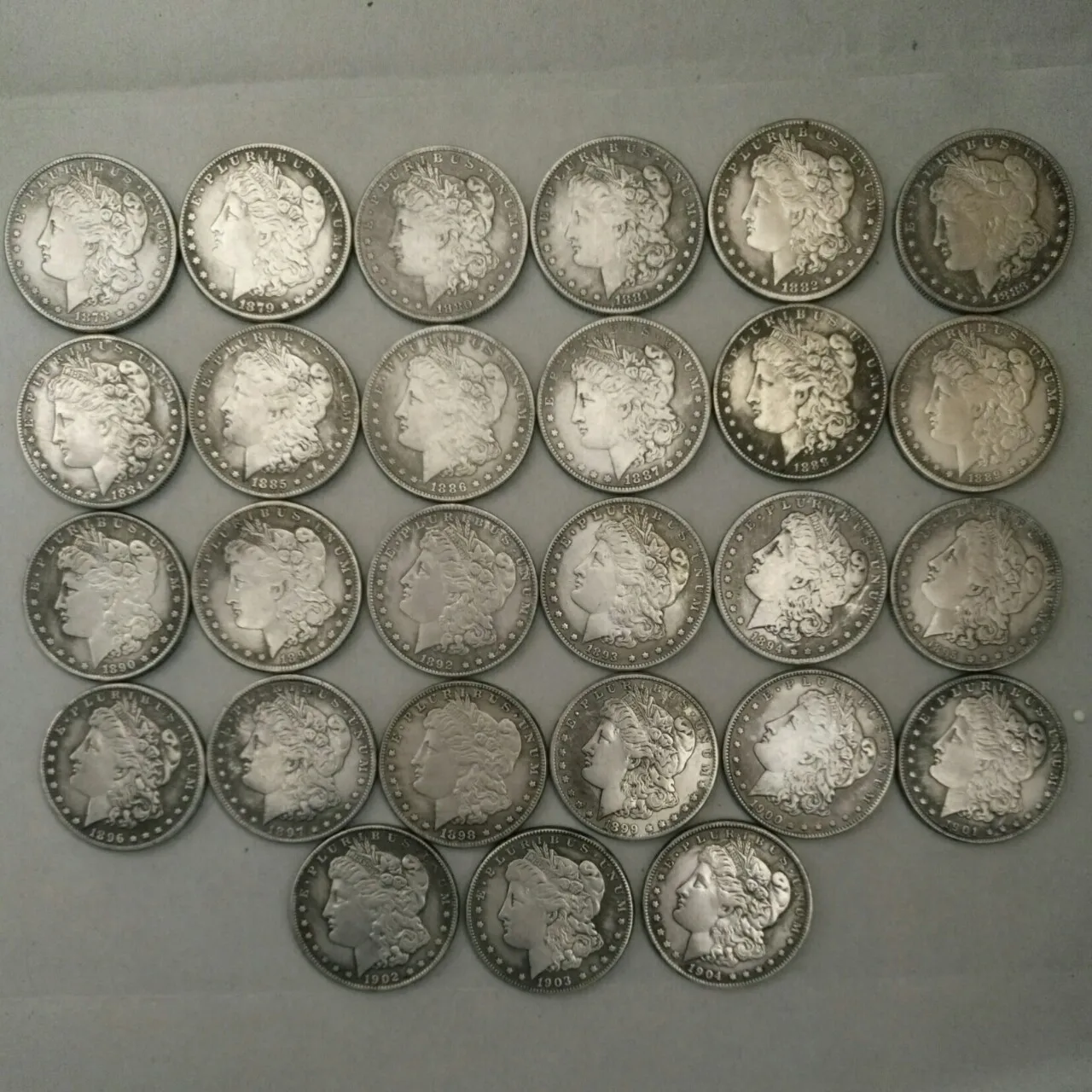 Hot Sales Sliver Plating Vintage Commemorative Metal Coins For ...