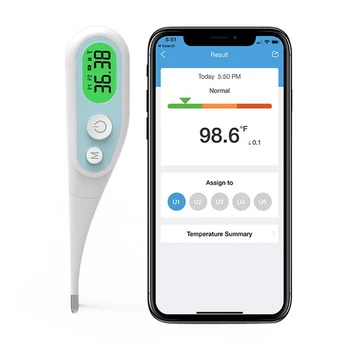 Ce Iso 510k Approved Digital Rectal Thermometer Fever Temperature ...