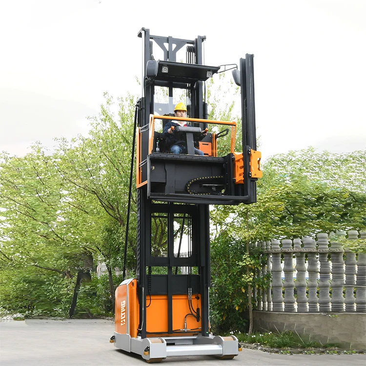 Ltmg Multi-functional Man Up Three Way Stacker 1500kg Electric Reach ...
