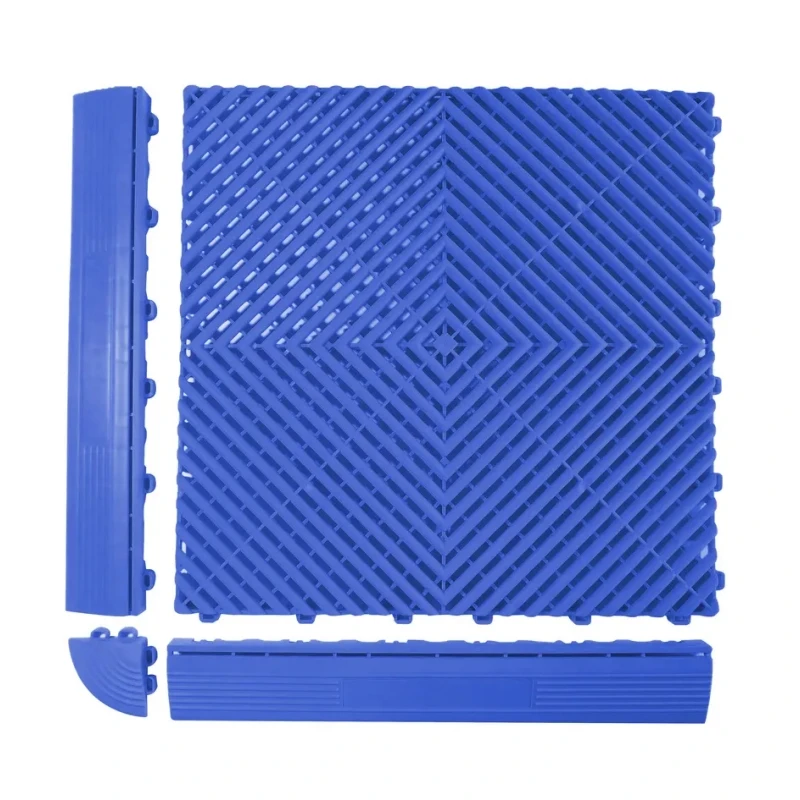 Plastic Floor Tile - Interlocking Grass Protective Flooring