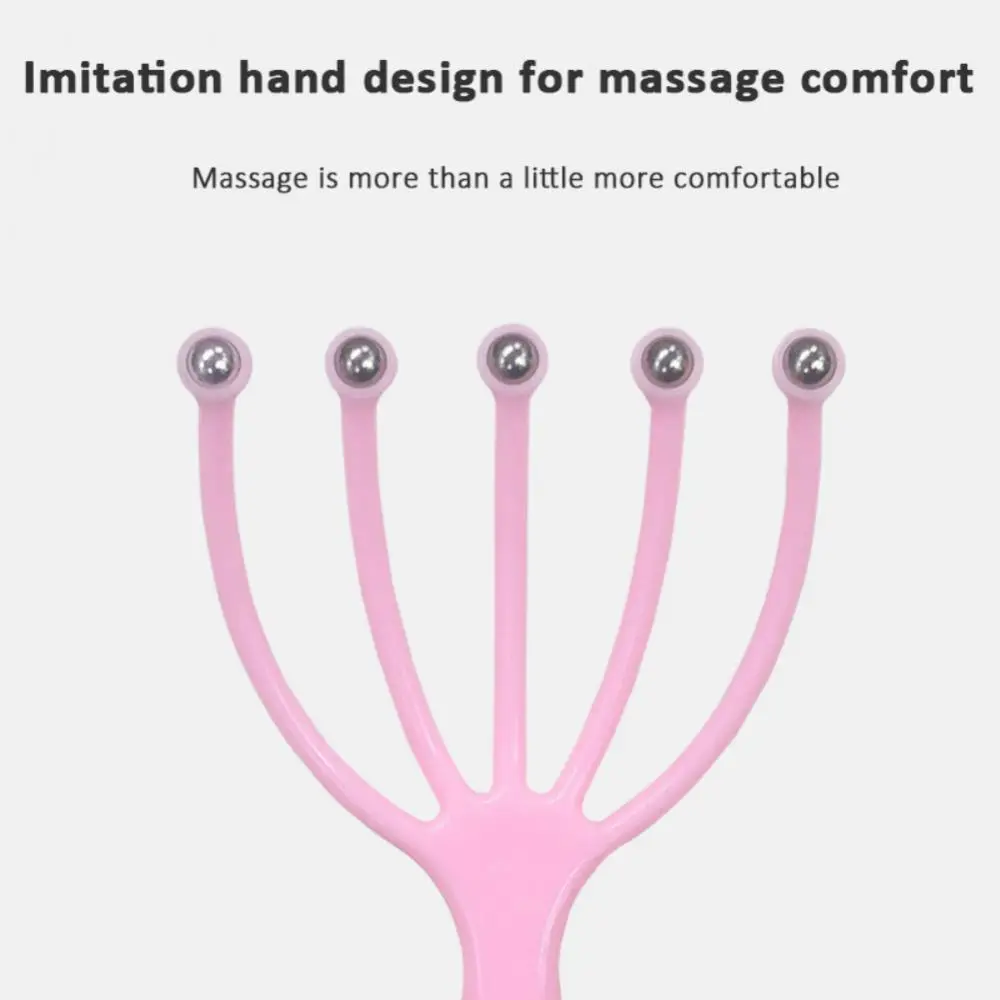 Octopus Five-claws Scalp Head Massager Relaxation Muscle Tension Relief ...