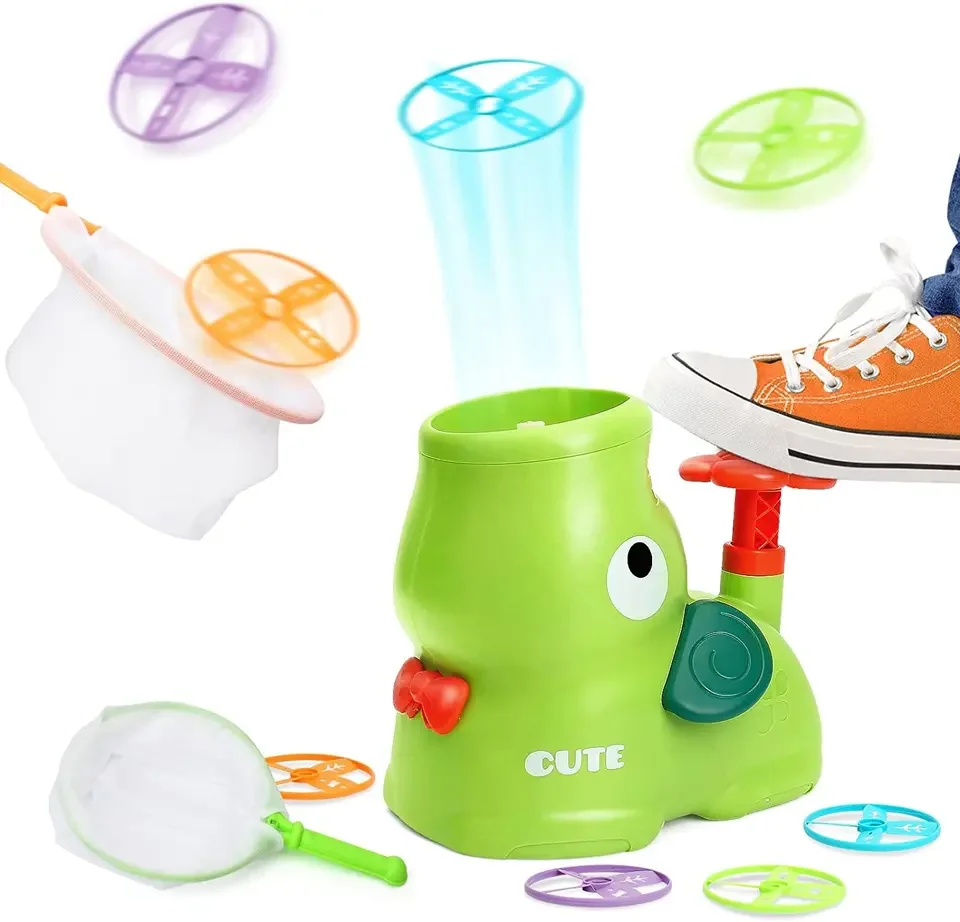 Pt Trending Product Flying Disc Launcher With Catching For Kids Pop-up ...