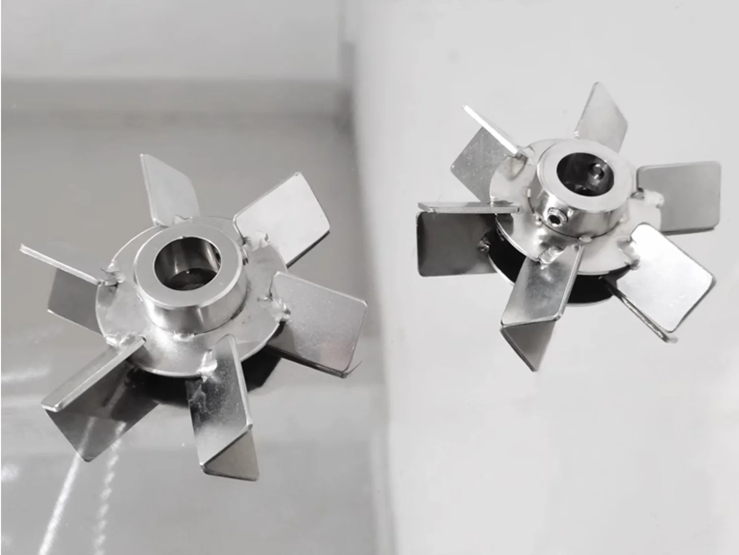 Aeration Bioreactor Fermentation Turboprop Six-Blade Impeller ...