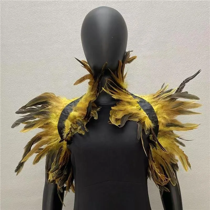 Halloween Costume Prop Promotional Feather Shawl Wings Accessory - Buy ...