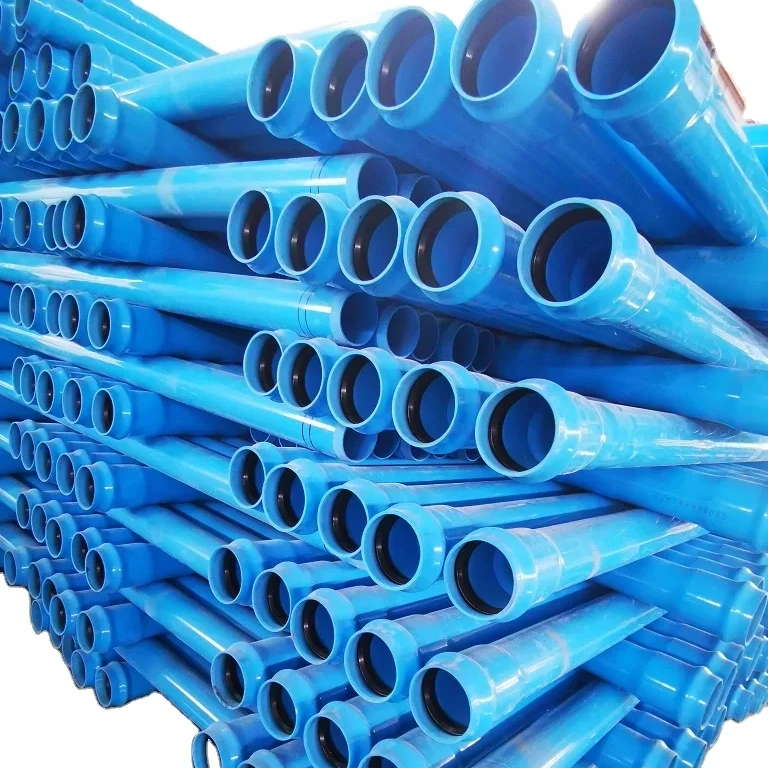 Sinopower High Quality PVC-BO Class 450 500 90mm-800mm Blue Color ...