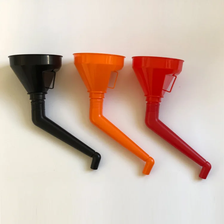 Plastic Oil Refueling Funnel 130 mm Car Motorcycle Gasoline Funnels ...