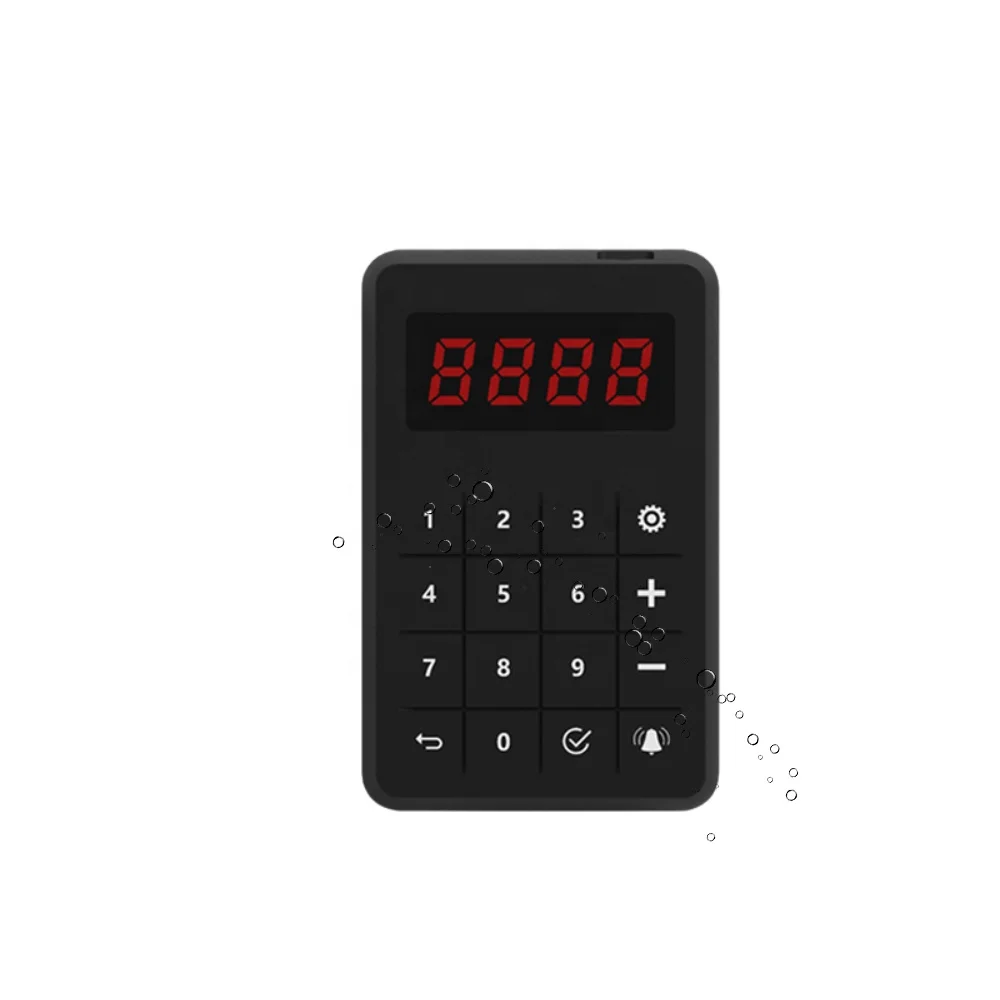 Restaurant Waiter Calling System Number Display Wireless Electronic Queue Ticket Management ...