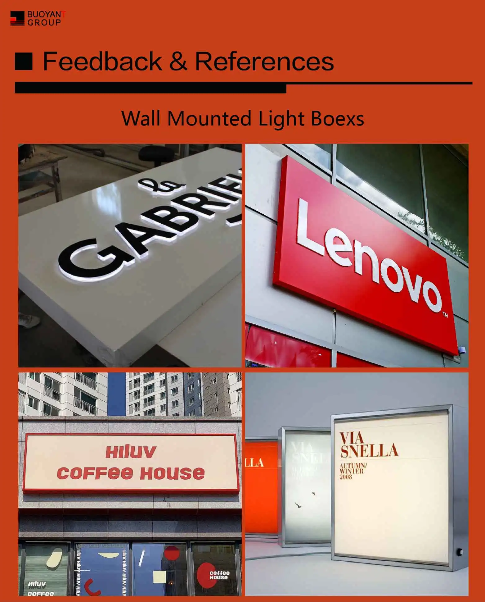 Custom Logo Advertising Round Lightbox Signage Outdoor