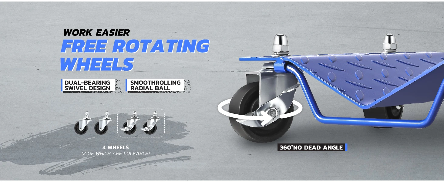 Wheel Dollies - Efficient Vehicle Movers for Repair Shops