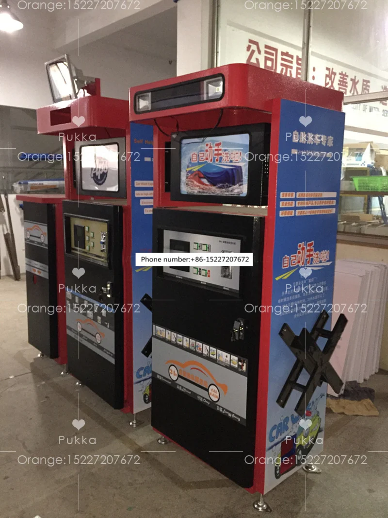 24 Hours Self Service Car Wash Station Equipment