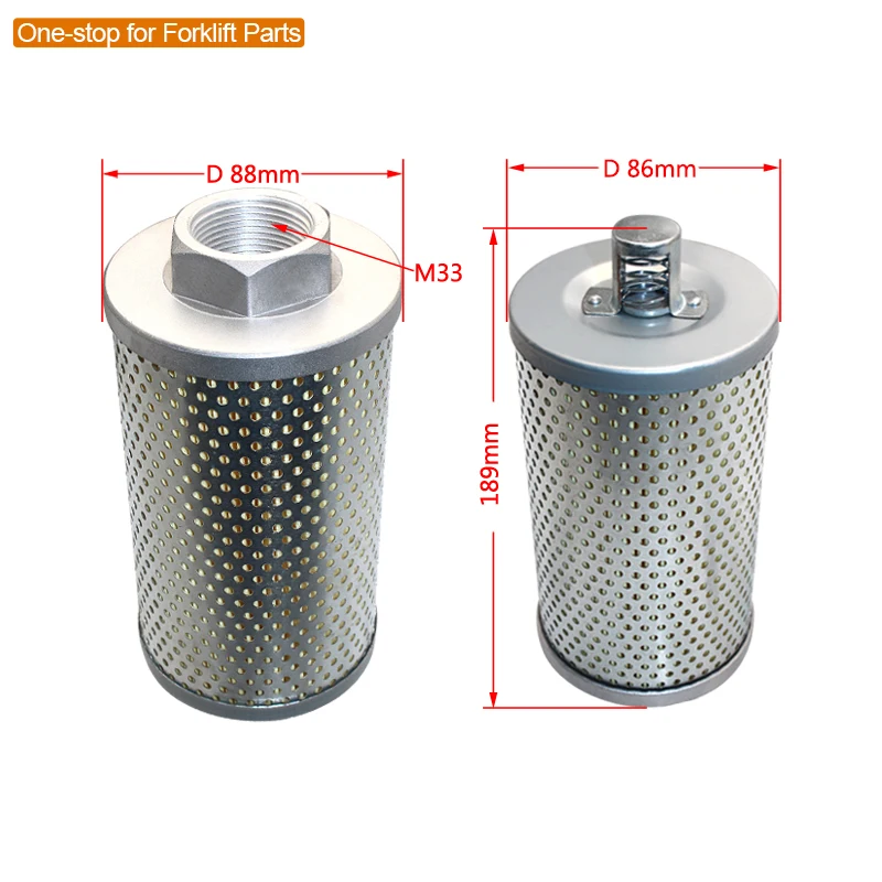 Forklift spare parts 214A7-52081 air filter element For TCM 2-3T ...