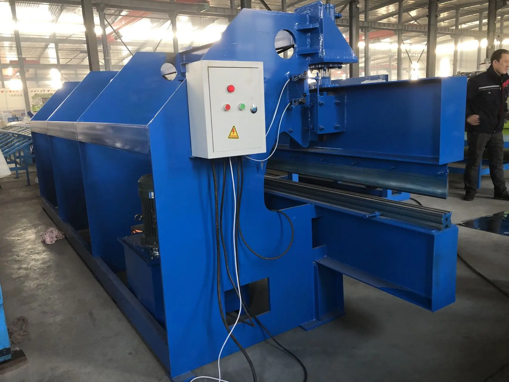 3m to 6m Metal Plate Bending Machine - Semi-Automatic Hydraulic Sheet ...