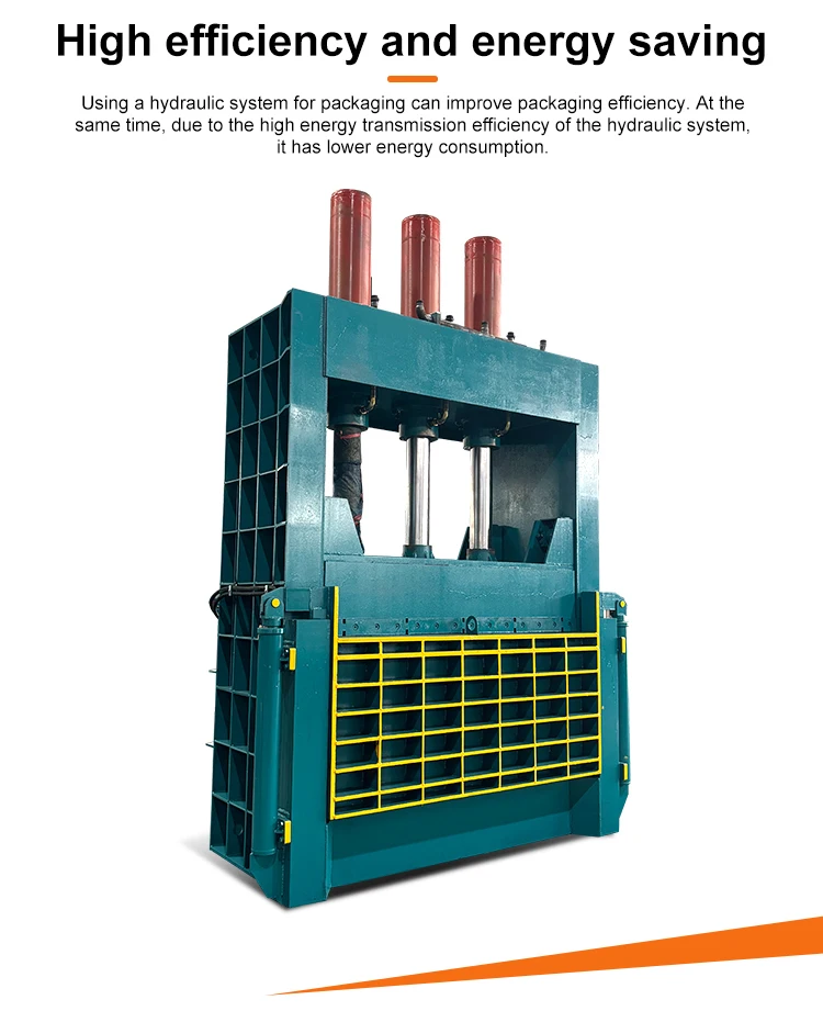 Hydraulic Trash Compactor Vertical Baler for Efficient Waste Management ...
