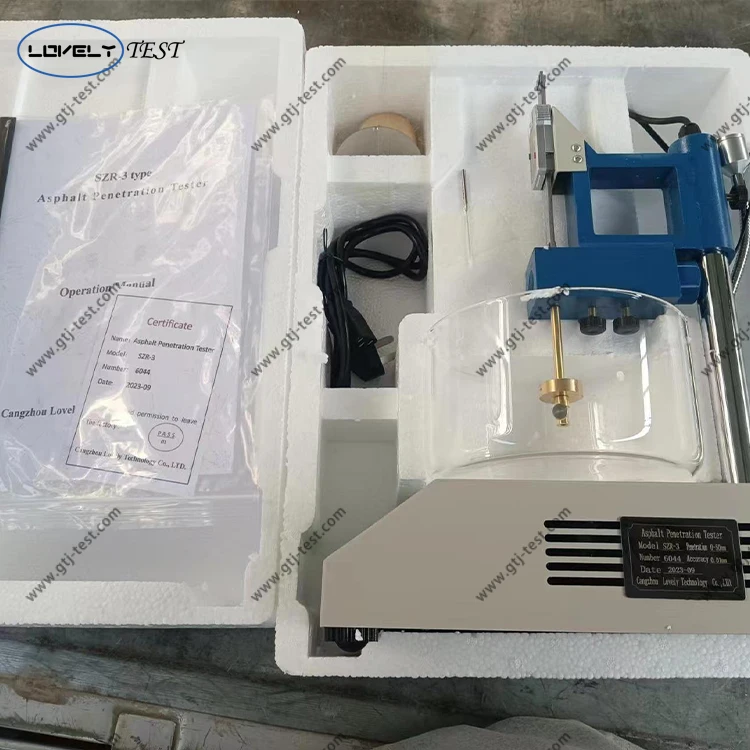 Needle Penetrometer Bitumen Testing Equipment for Asphalt