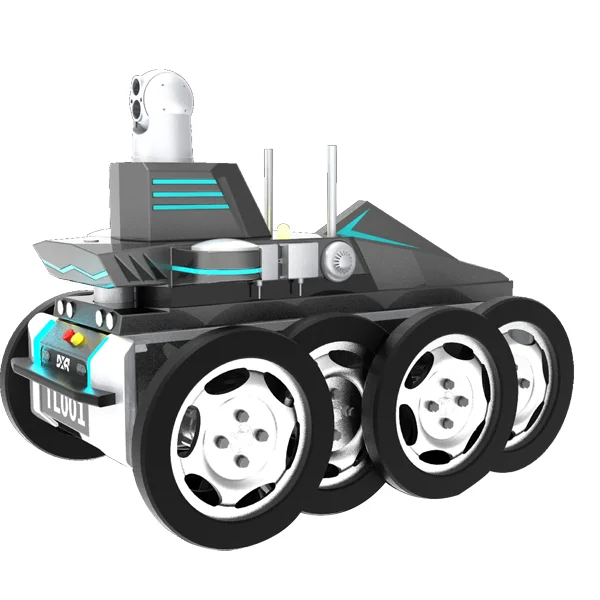 Autonomous Mobile Security Patrol Robot With Video Surveillance Cradle ...
