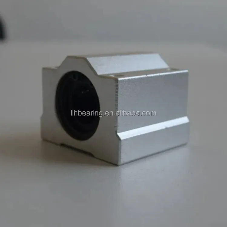 SC16UU Linear Locking Positioning Box Slider Optical Axis SCS16UU 16mm ...