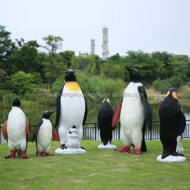 Life Size Fiberglass Animal Figurines - Park Decorations