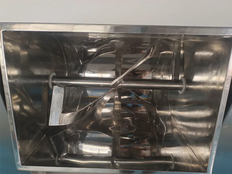 Horizontal Trough Type Wet Powder Mixer Stainless Steel Mixing Machine ...