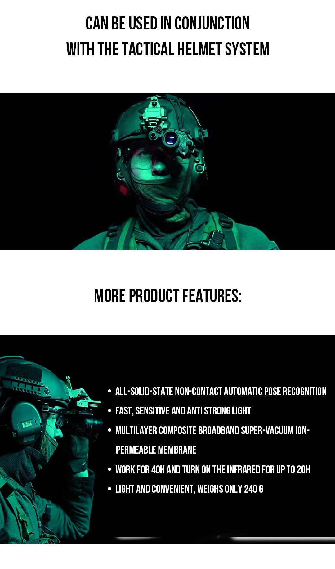 Jpnv-14 Pvs14 Night Vision Goggles Nvg Low Light Night Vision Device Monocular - Buy Pvs14 Night ...