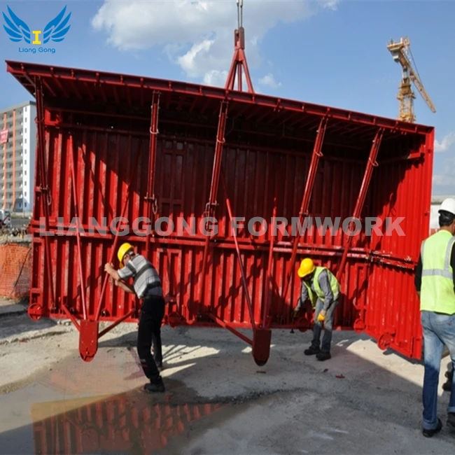 LIANGGONG Steel Tunnel Formwork Slab Formwork Wall Formwork for Housing ...