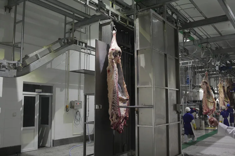 High Pressure Water Spraying Cattle Washing Machine