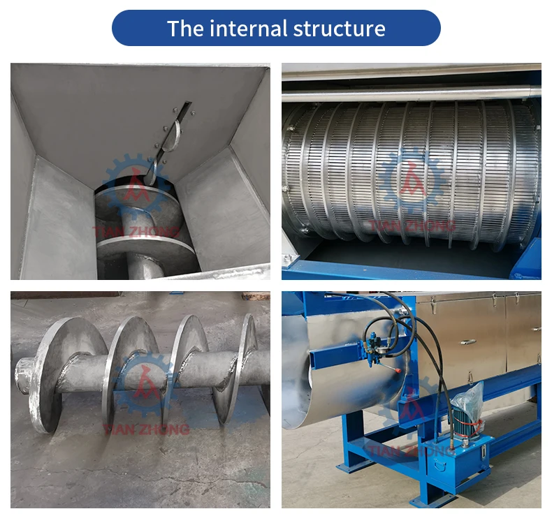 Biogas Residue Solid-Liquid Separator - Organic Fertilizer Maker