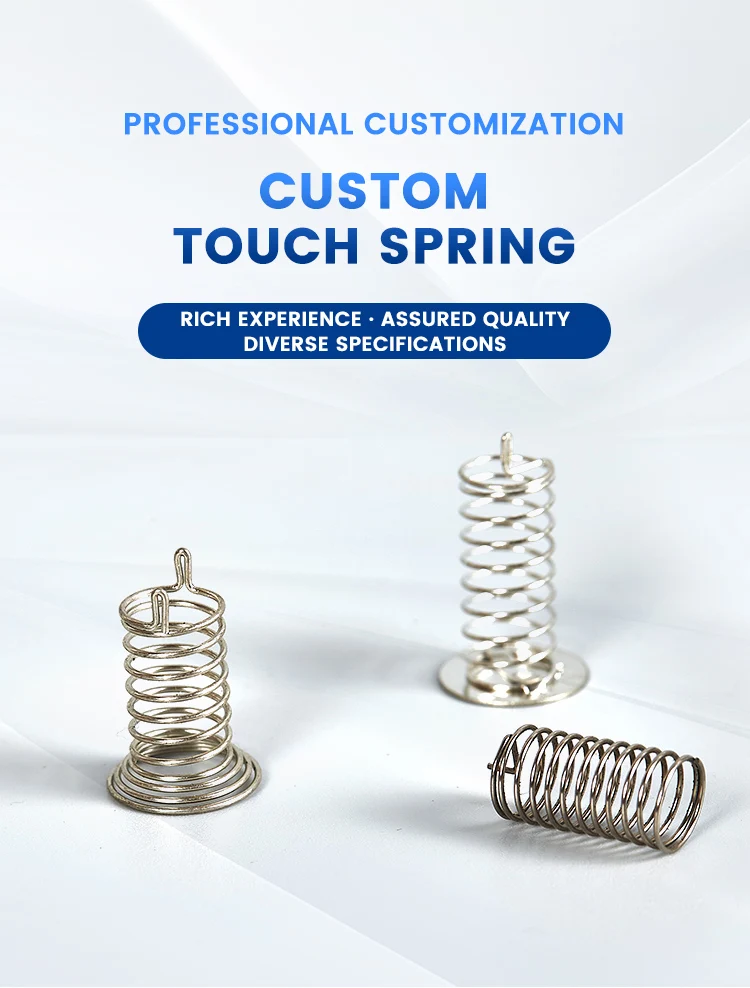 Custom Bending Metal Touch Button Switch Compression Spring For ...