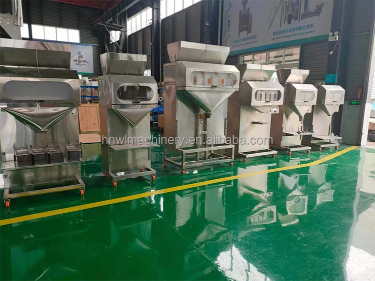 4 Heads Linear Scale / Linear Bucket Scale / Linear Weighing Machine ...
