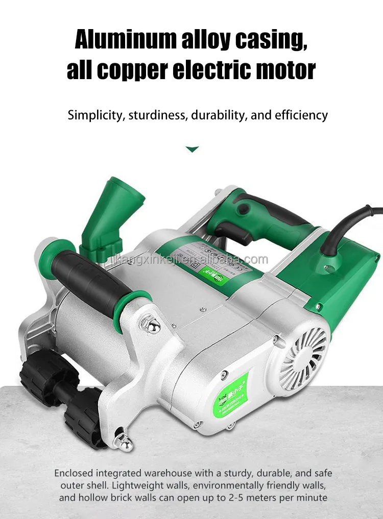 Installation of Molding Concrete Wall Light Air Block Foam Brick ...