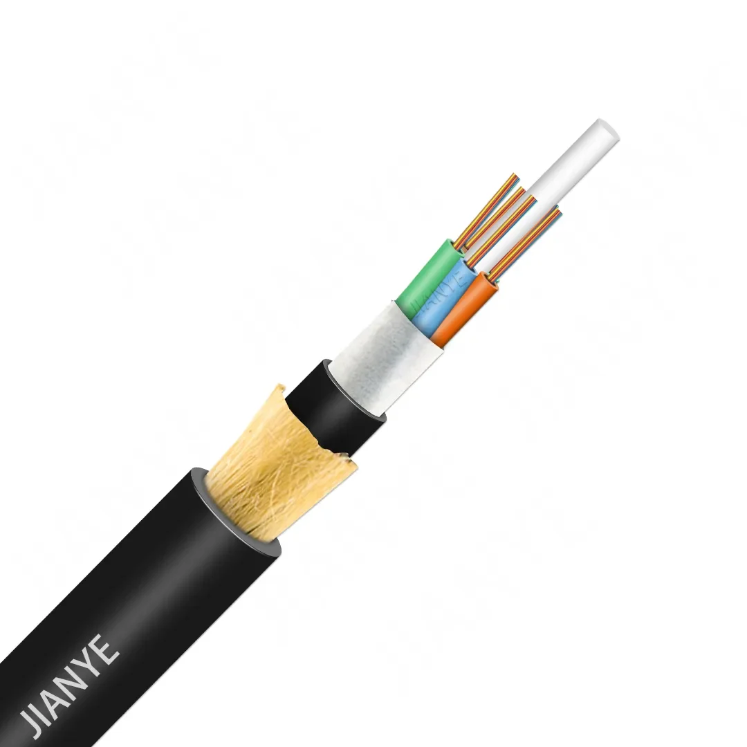 Outdoor Fiber Optical Cable Adss Cable 24core 48core Adss Fibra Optica ...