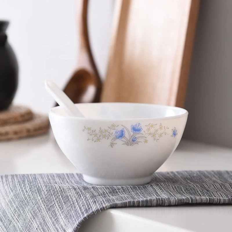 Tempered Glassware Sets Microwave Safe Opal Glassware Bowls & Plates ...