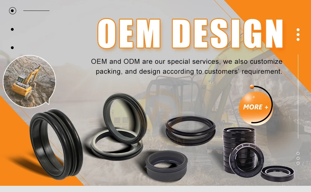 Heavy Duty Excavator Final Drive Seal Group Duo Cone Yb00004265 Travel ...