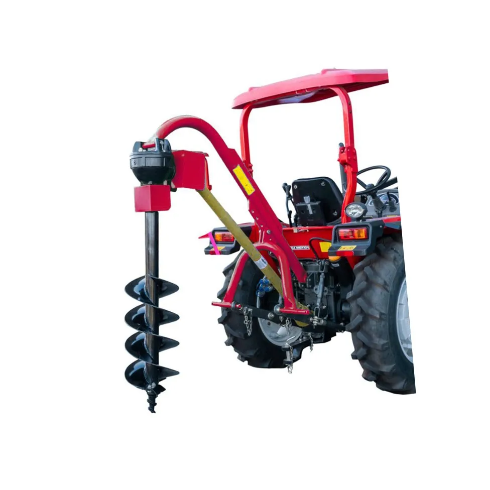 3 Point Tractor PTO Mounted Post Hole Digger Tree Planting Machine ...