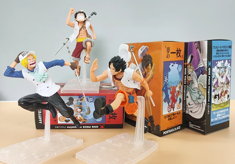 Wholesale Anime Luffy Chopper Three Swords Toy Collectibles Action ...