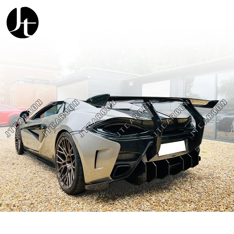 540C 570S Carbon Fiber Rear Spoiler For McLaren 540C 570S 570GT Upgrade ...