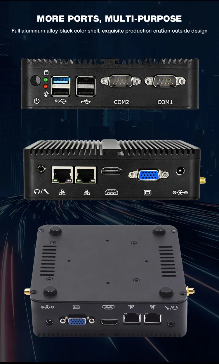 X86 Celeron N2840 Mini-Pc - Industrial Strength & Efficiency