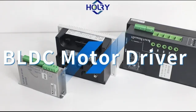 HOLRY 200W 24V 3 Phase Intelligent Square Wave BLDC Motor Driver Brushless DC Motor Dontroller ...