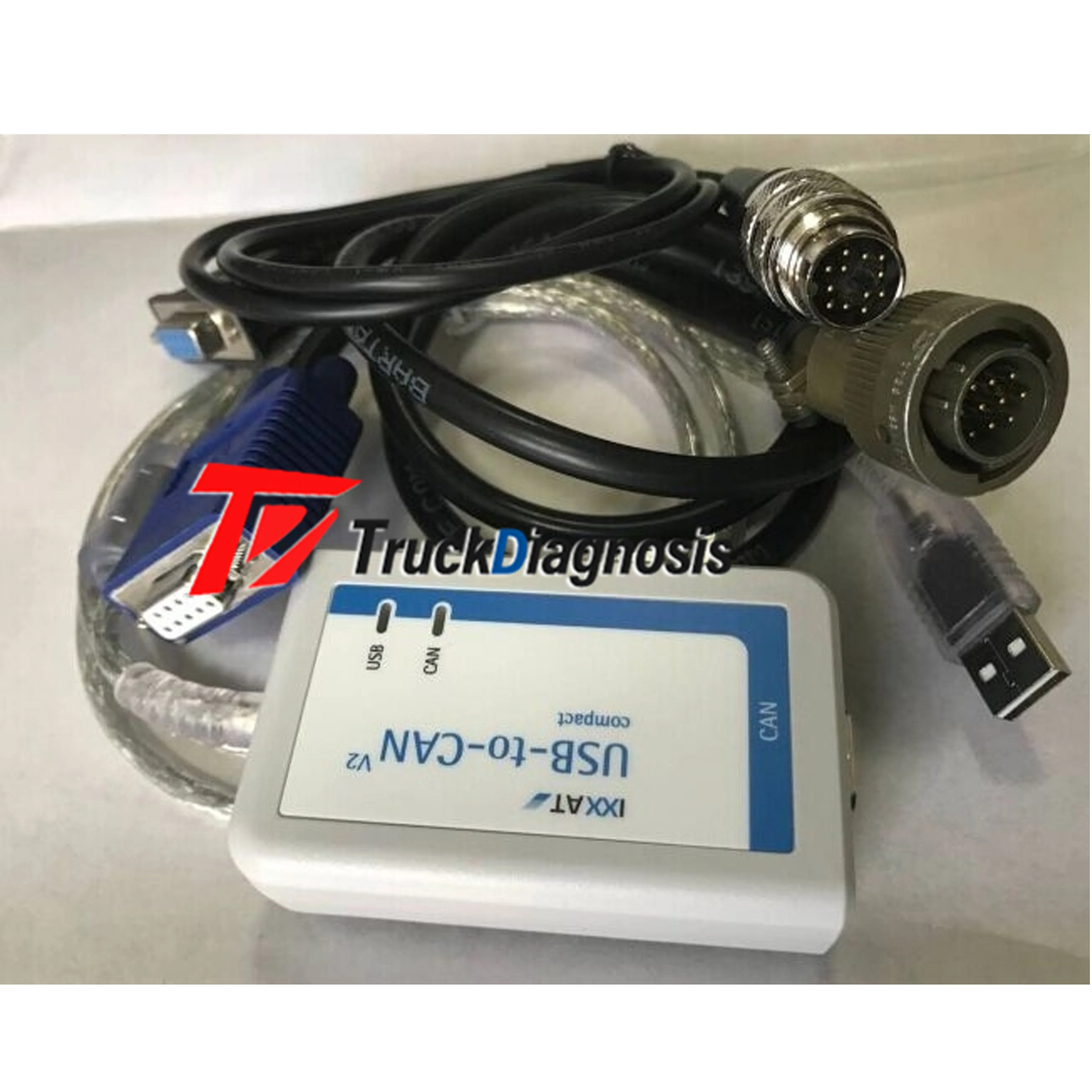 Usb To Can V2 For Mtu Diagnostic Kit With Medc Aedc Diagnostic Cable ...