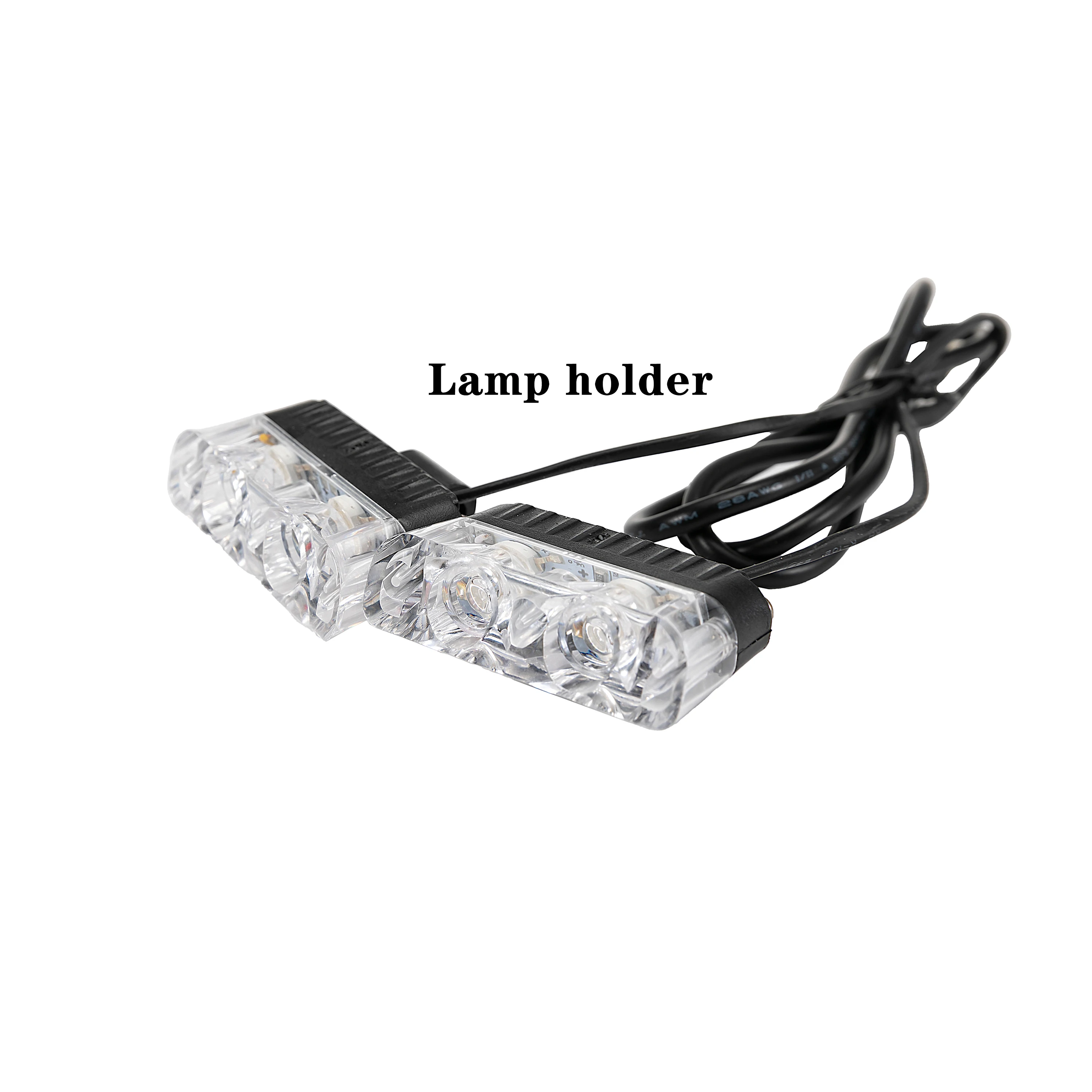 2 LED High Bright Car External LED Warning Light Surface Mounting ...