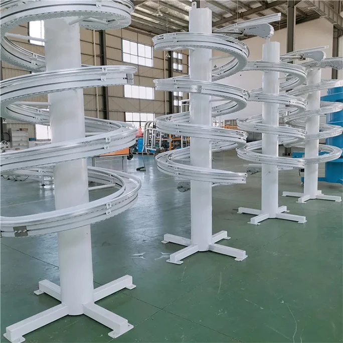 Factory Custom Flexible Spiral Lift Conveyor System With High Quality ...