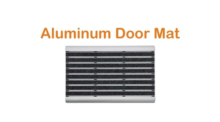Aluminum Alloy Floor Mat Embedded Outdoor Mud Scraping And Dust-proof ...