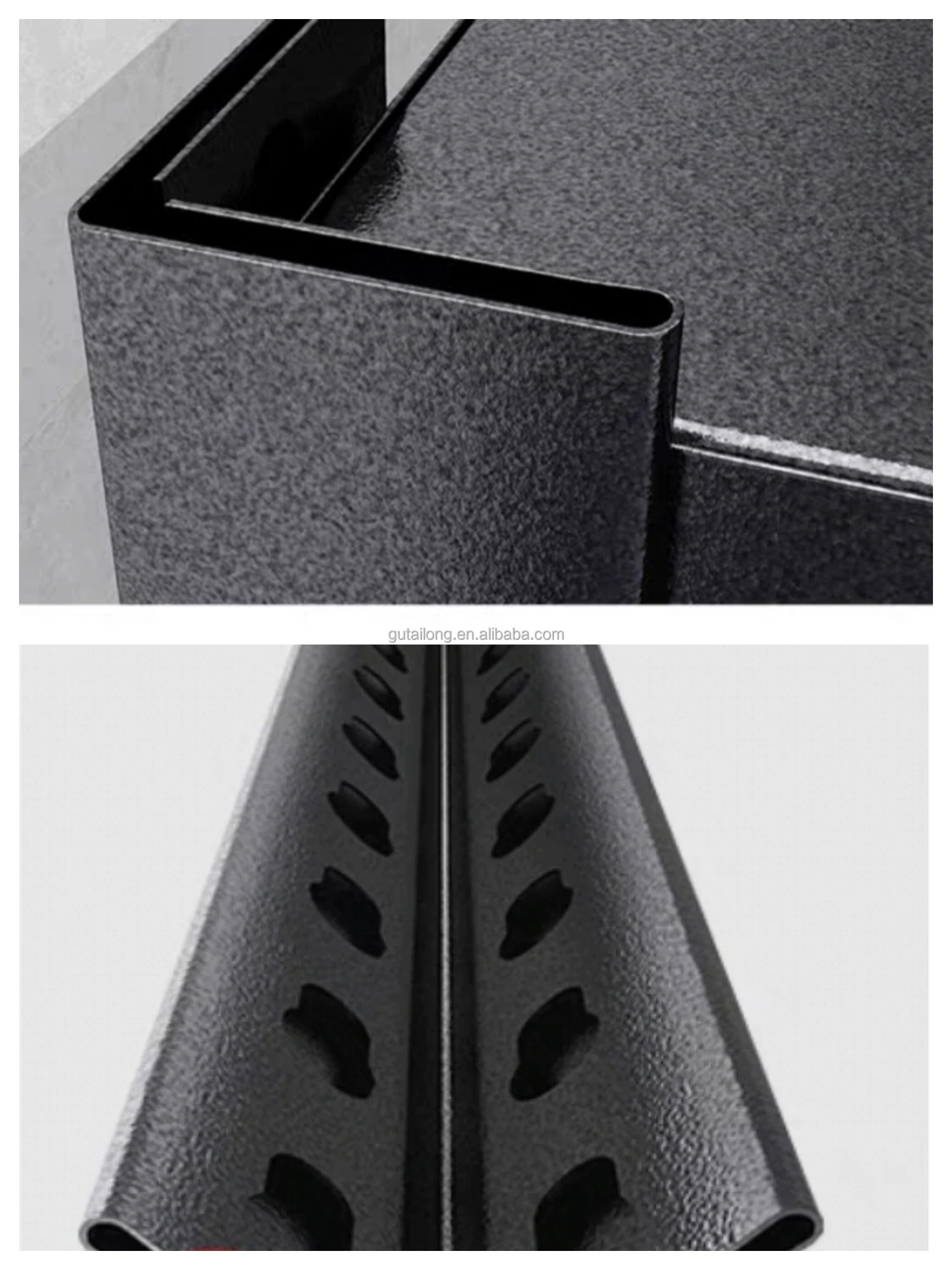 Angle Steel Shelf Gourd Hole Racks - Modern Commodity Shelves