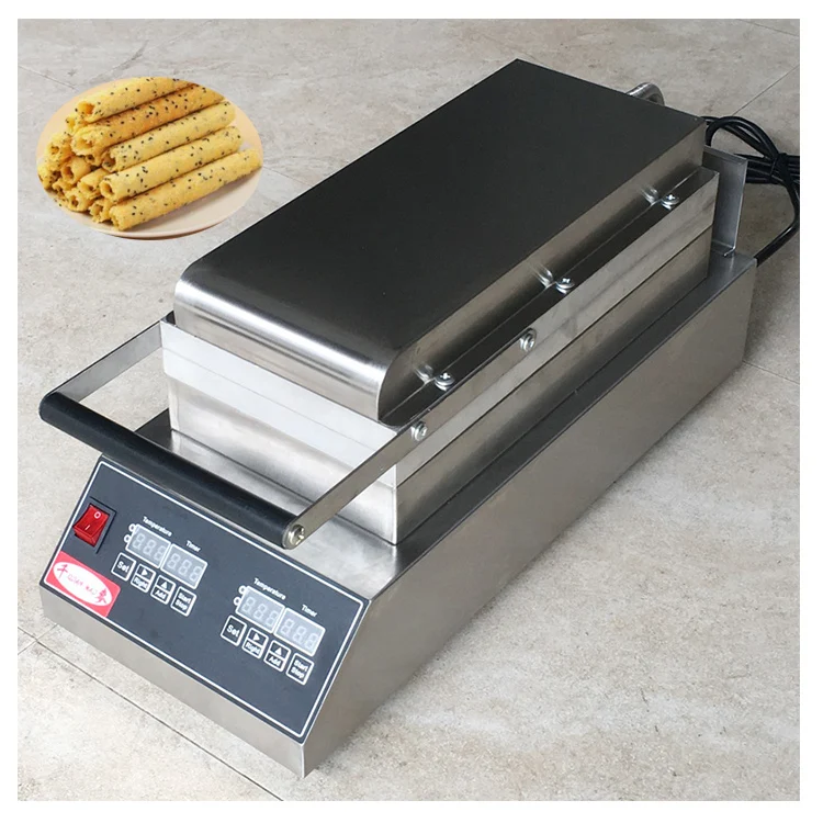 Good Automatic Electric Snack Egg Roll Roller Making Machine / Egg Roll ...