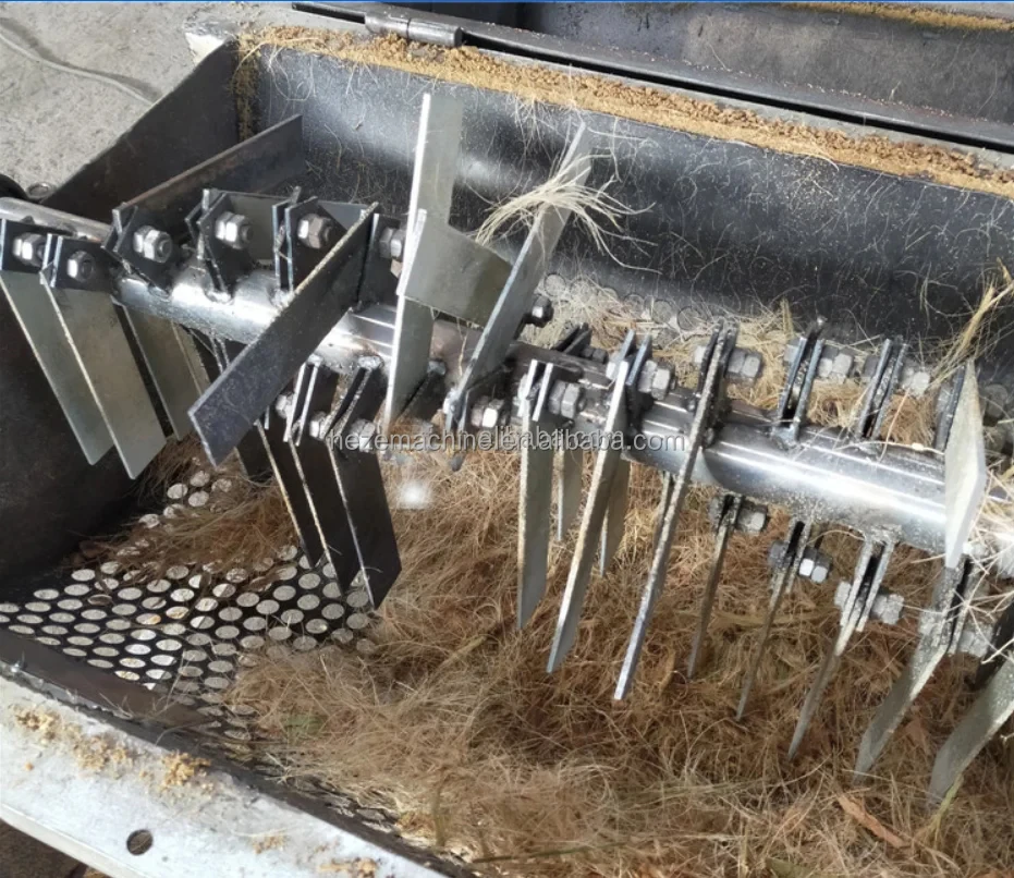 Coconut Shell Crusher Machine - Efficient Fiber Extraction