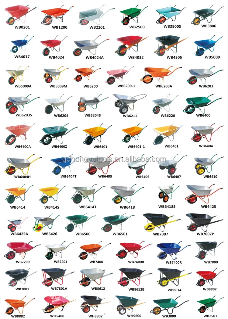 Tray Wheel Barrow - 150KG Capacity, Durable & Versatile