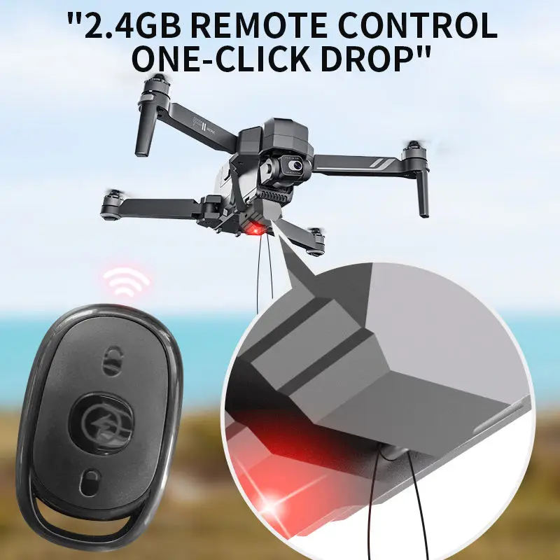 2023 M5 Drone Air Dropper - Precision 2.4G Remote Control