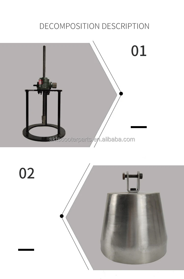 Solid Tyre Mounting Machine for 8.5 Inch Scooter Tires