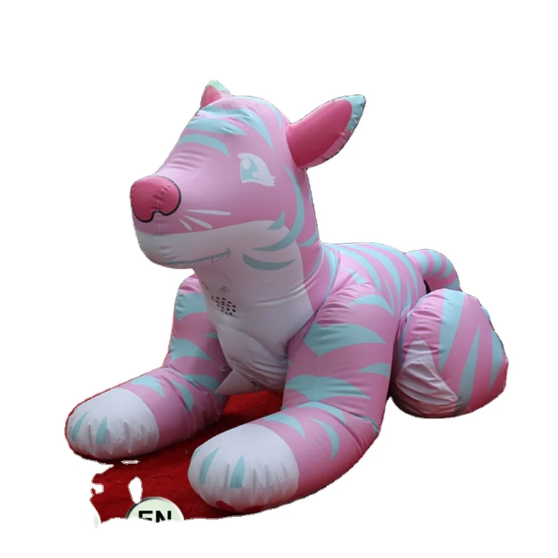 Hongyi Toy Inflatable Pink Tiger Suit Custom Inflation Pink Tiger ...